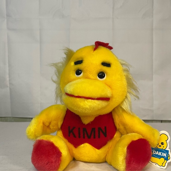 Dakini | Toys | Vintage 98 R Dakin Co Kimn Radio Station Yellow Chicken ...